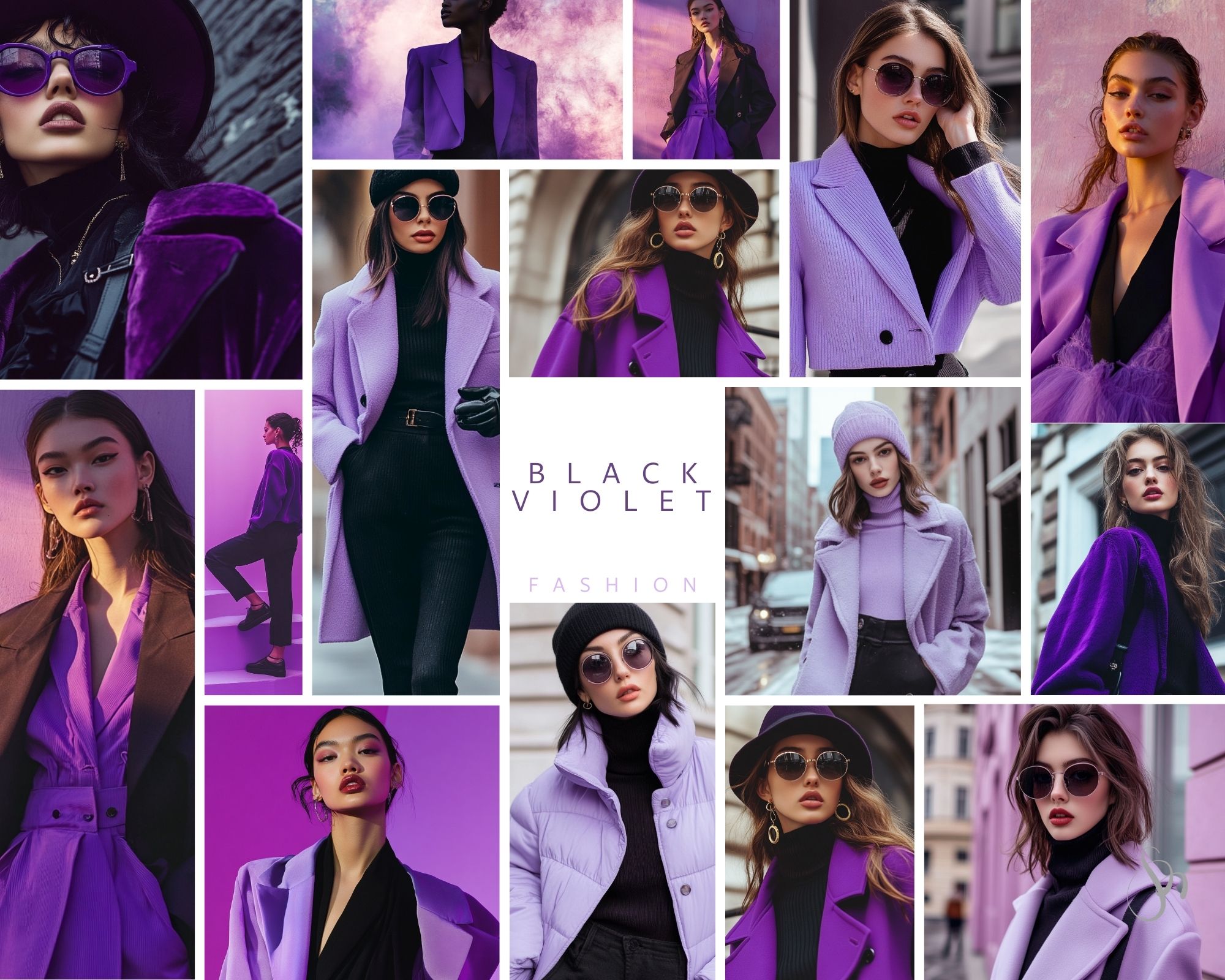 Color Alchemy: How to Style Violet and Black in Fashion and Interiors ...