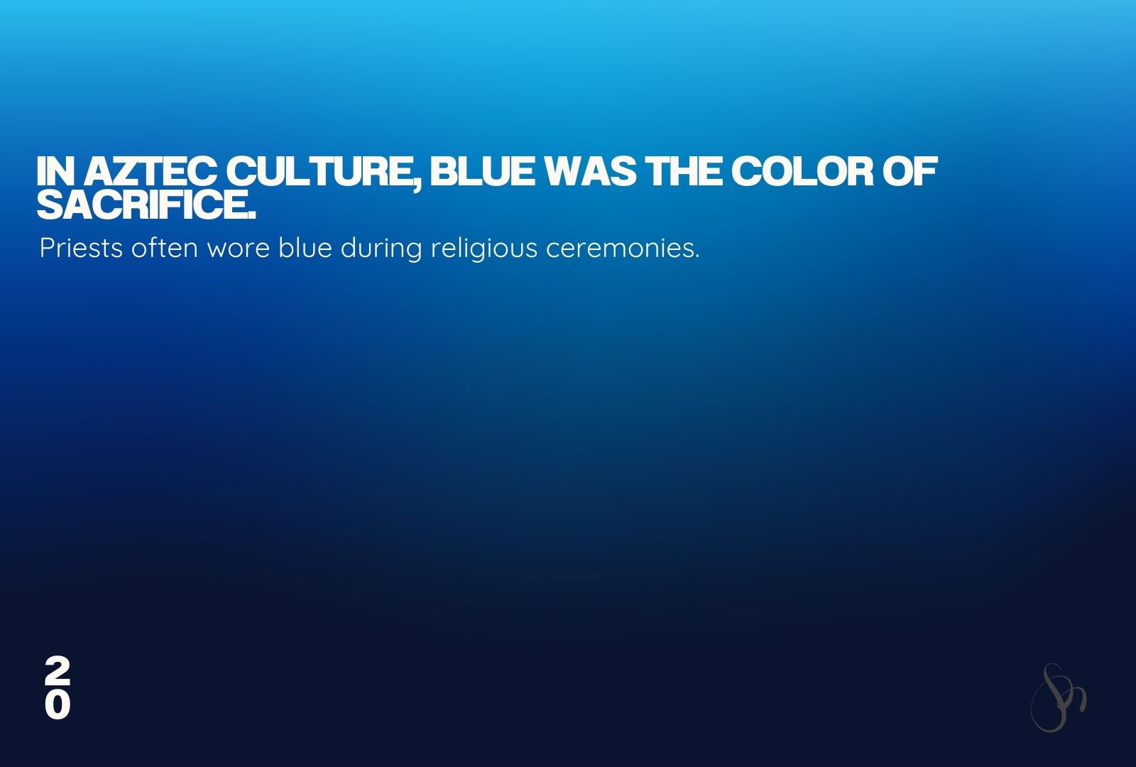 58 Fun Facts about the Color Blue - Part 1 - S O N J A ° N E U M E Y E R